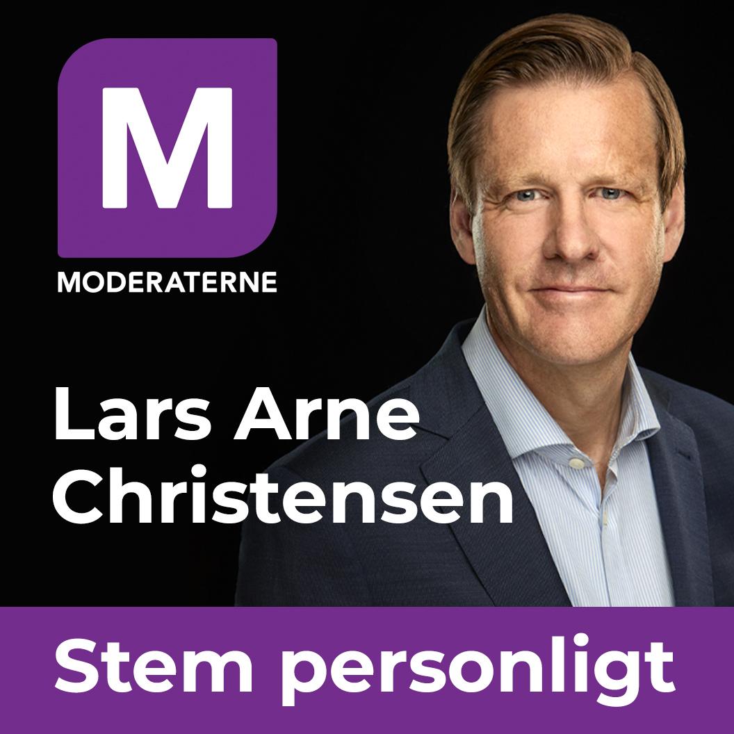 Stem en iværksætter og erhvervsmand i folketinget. - Lars Arne Christensen